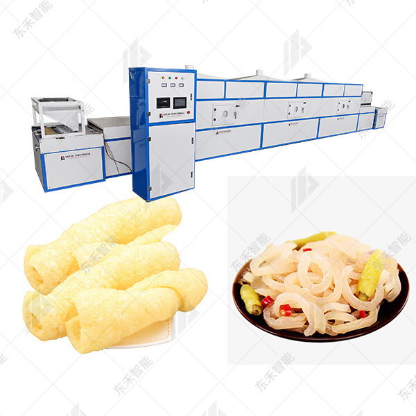 Industrial Microwave Pork Skin Puffing Technology - Shandong Loyal ...